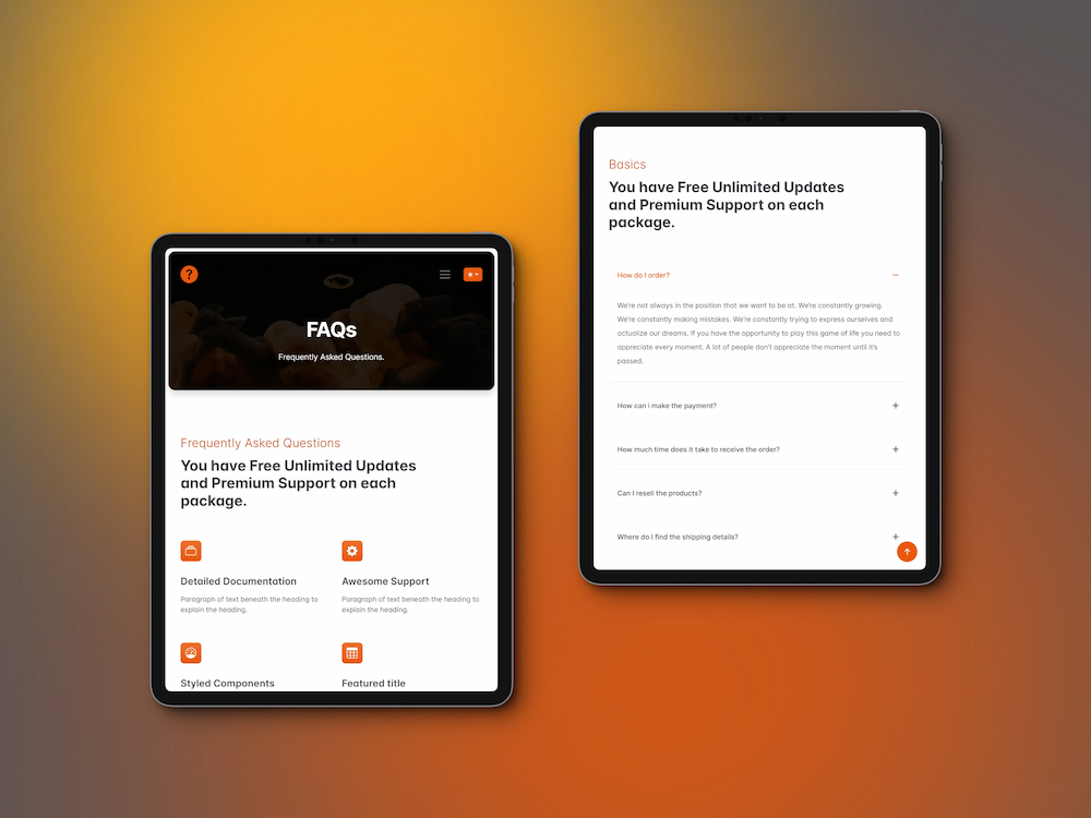 Certa - Free Creative HTML Frequently Asked Questions Page Template