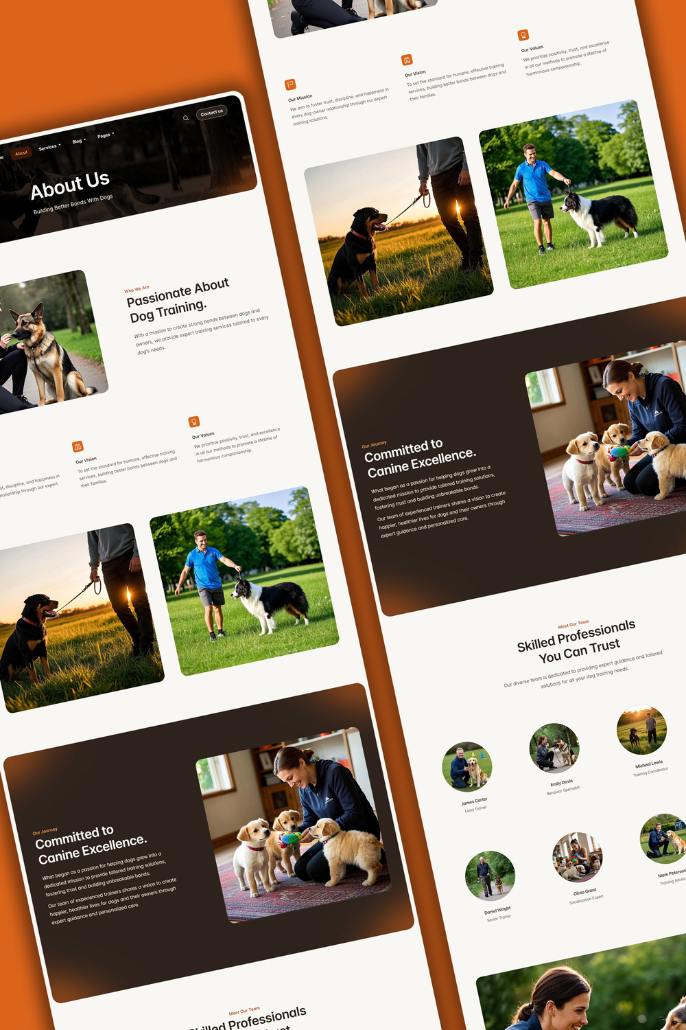 Canis - Elite Dog Training Services HTML Website Template