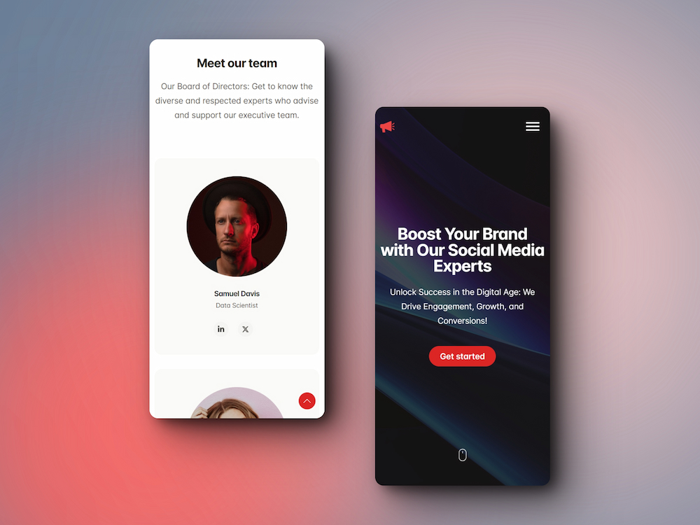 Buzzify - Social Media Marketing HTML Landing Page Template