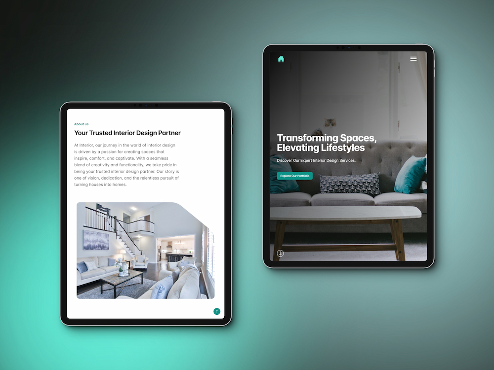 Luxe - Interior Design Services HTML Landing Page Template