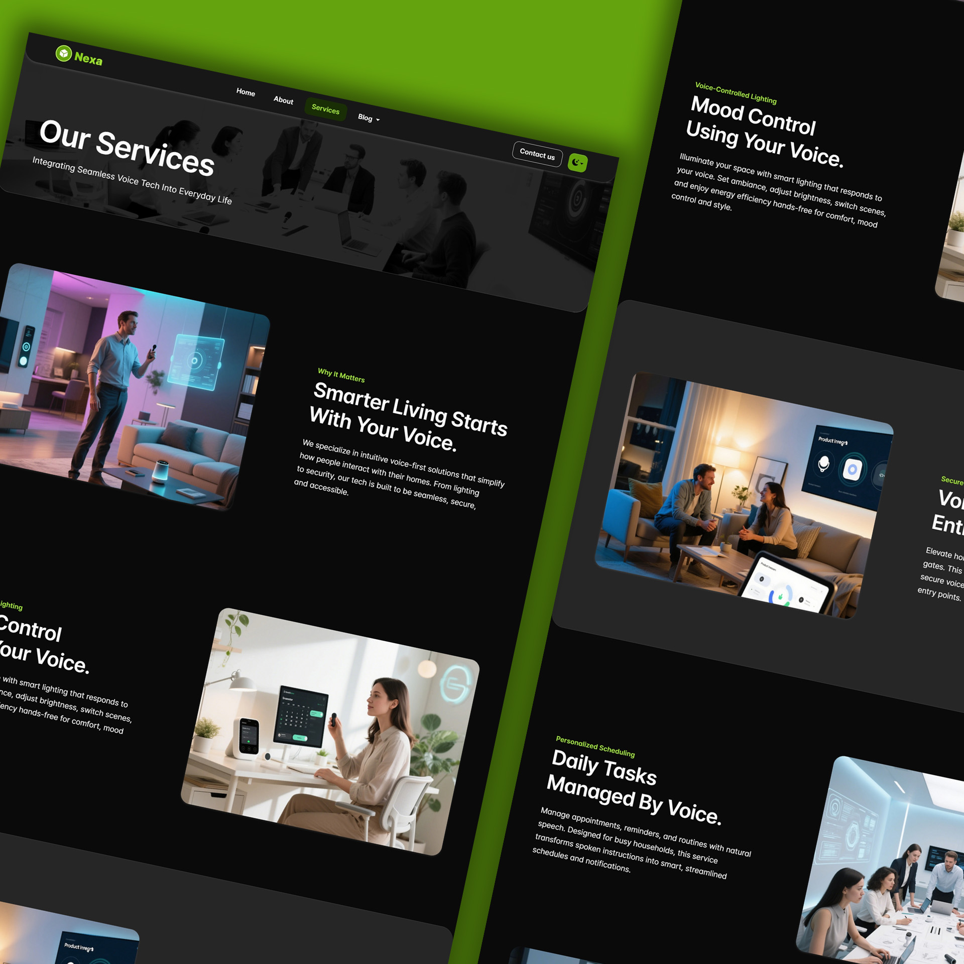 Nexa - Responsive HTML Services Page Template for Modern Businesses