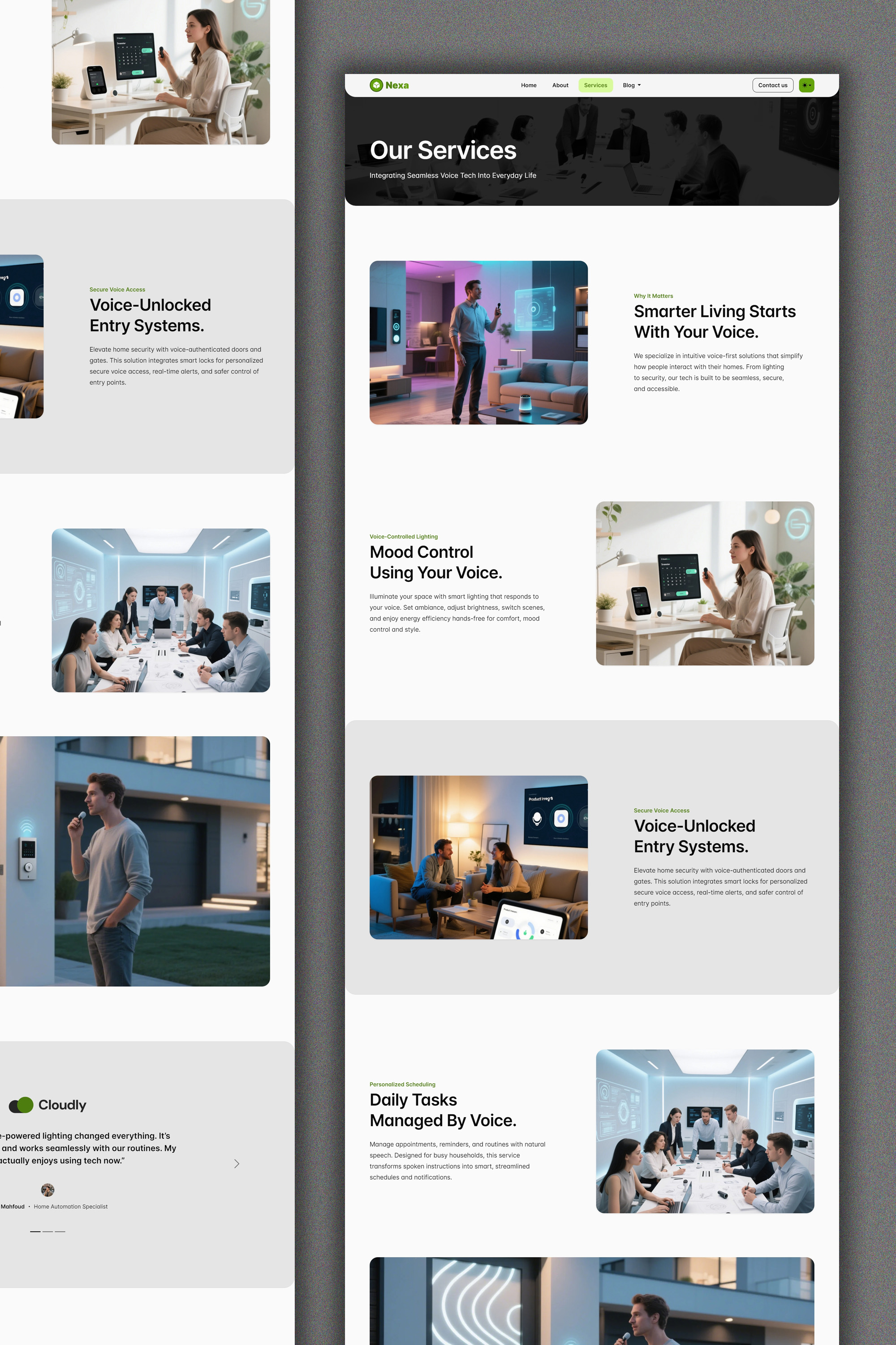 Nexa - Responsive HTML Services Page Template for Modern Businesses